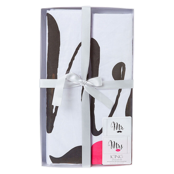 Mr & Mrs Pillow Cases | Claire's Mr & Mrs Pillow Cases | Claire's