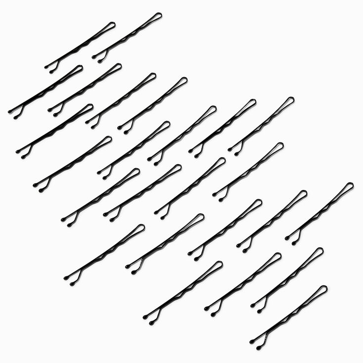 Black Bobby Pin Cup 25 Pack Claires