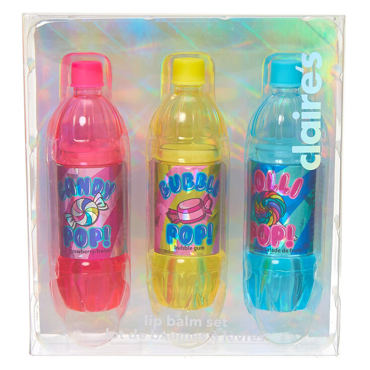 Soda Pop Lip Balm Set 3 Pack Claires Us