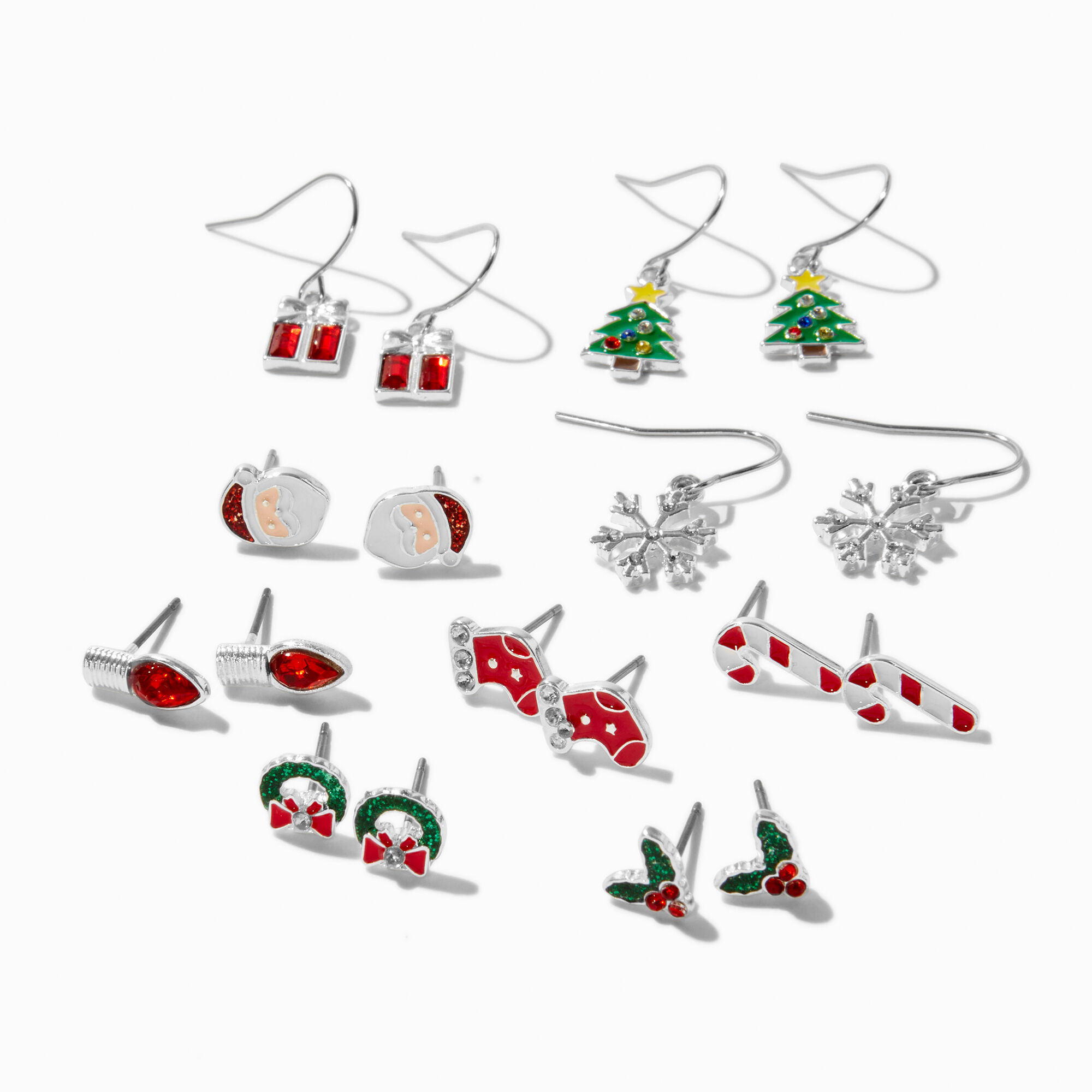Claire's holiday earrings store